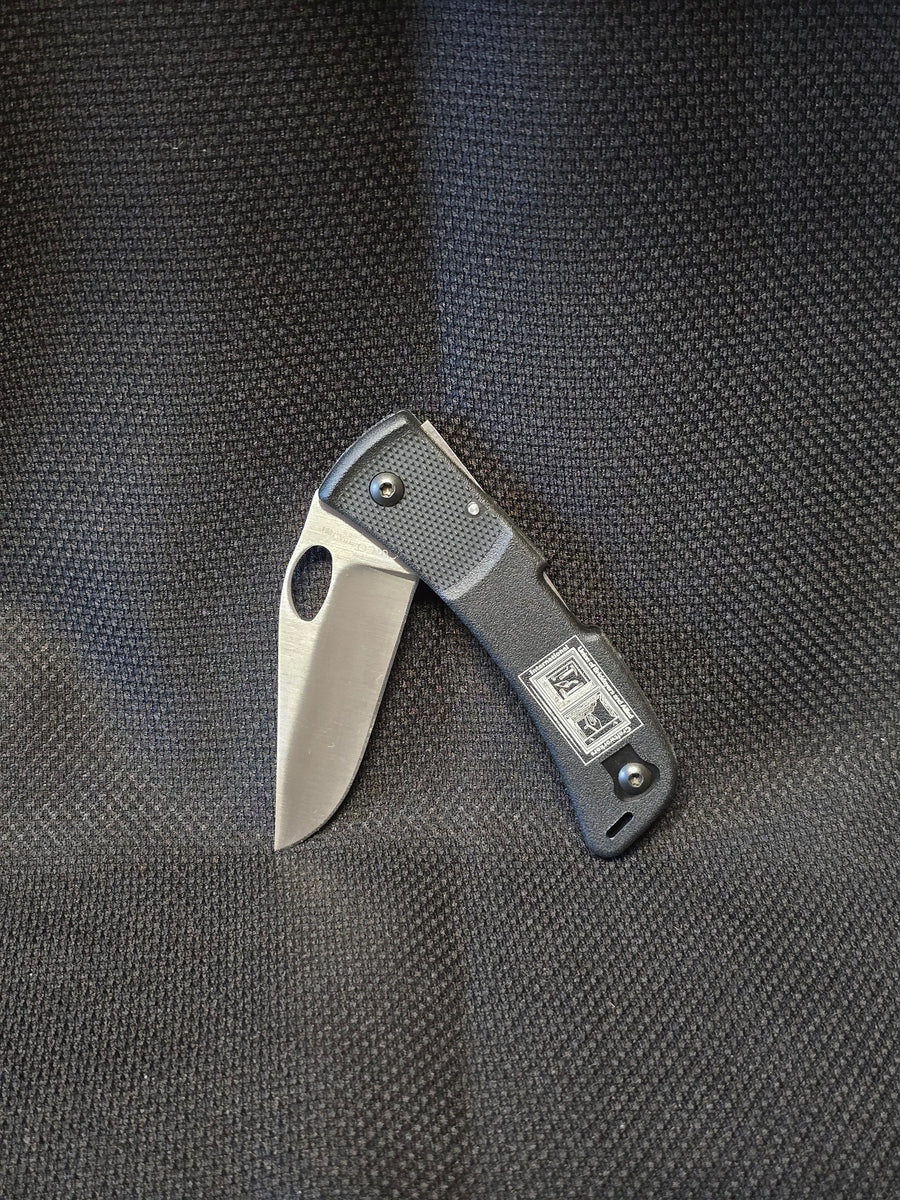 CK1 - Union Made 2 3/4" Cutco Pocket Knife w/ IUBAC Tablet Logo on Han ...